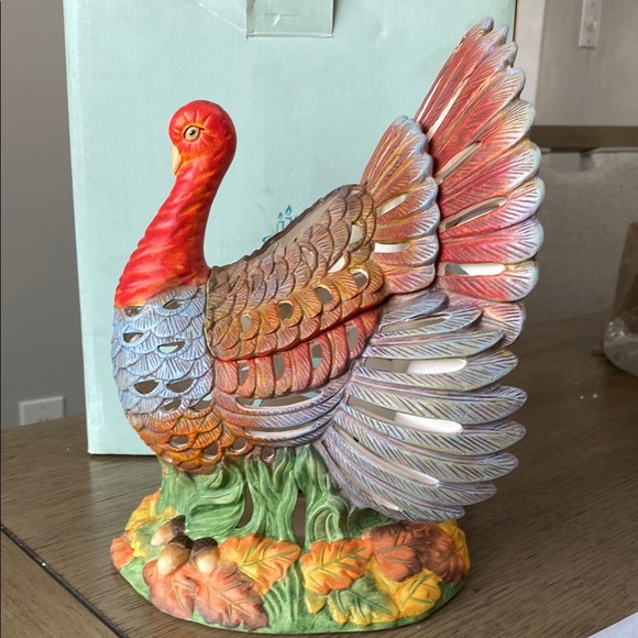 PartyLite | Accents | Partylite Candle Holder Gobbler Tea Light Holder ...